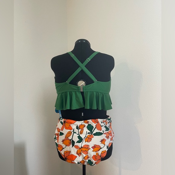 Cupshe | Swim | Plus Size Two Piece Swimsuit | Poshmark